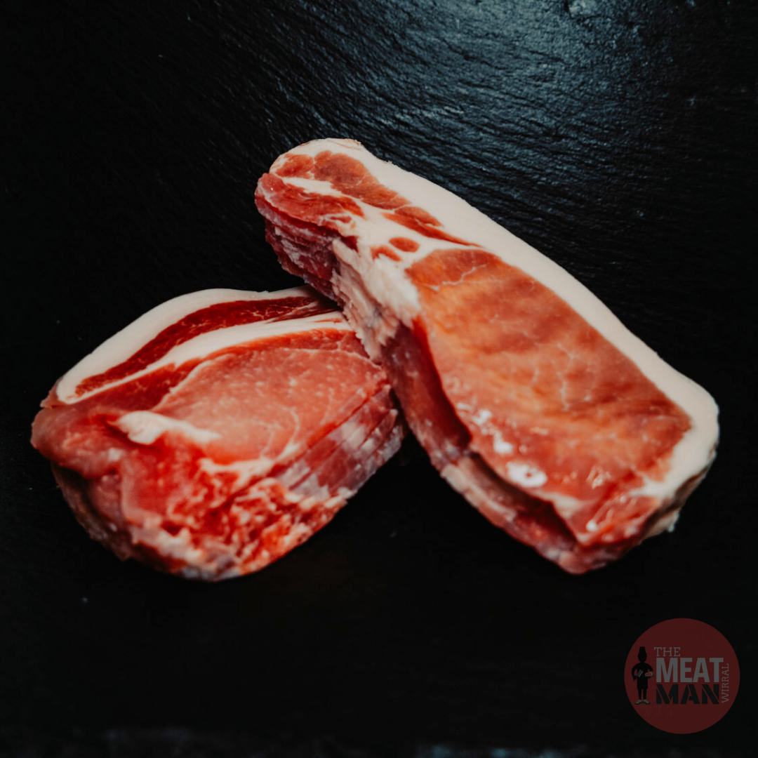 Small Pack Unsmoked Butchers Bacon [454g] - The Meat Man Wirral